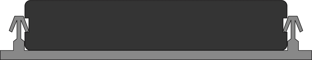 Klevaklip|KSL137N - Snap-LOC Clips for ModWood Decking - Box of 40